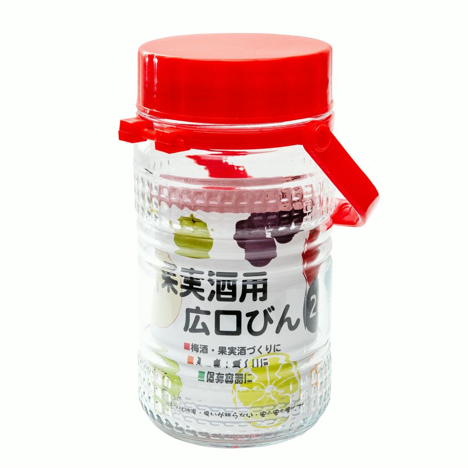 Bình ngâm thủy tinh cao cấp có quai xách 2L Fujikin-Hàng Nhật Bản Đồ Gia Dụng